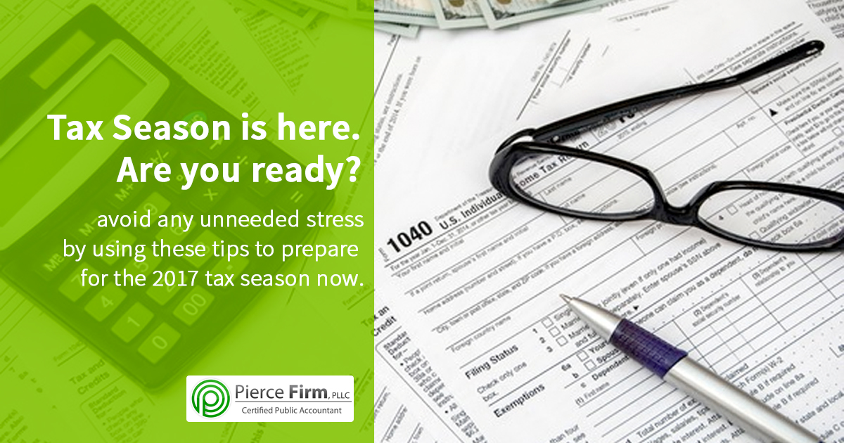 Tax Season is Here. Avoid any unneeded stress by following these tips.